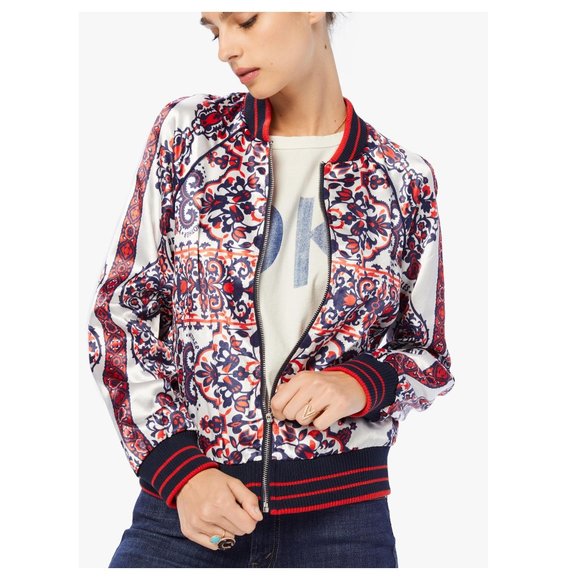 MOTHER | Jackets & Coats | Mother Letterman Jacket In Back And Forth ...